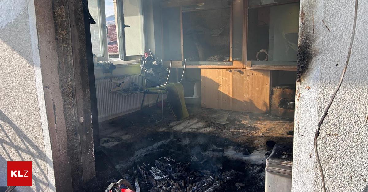 Extreme Wucht: Kärntner nach Explosion in Wohnhaus schwer verletzt